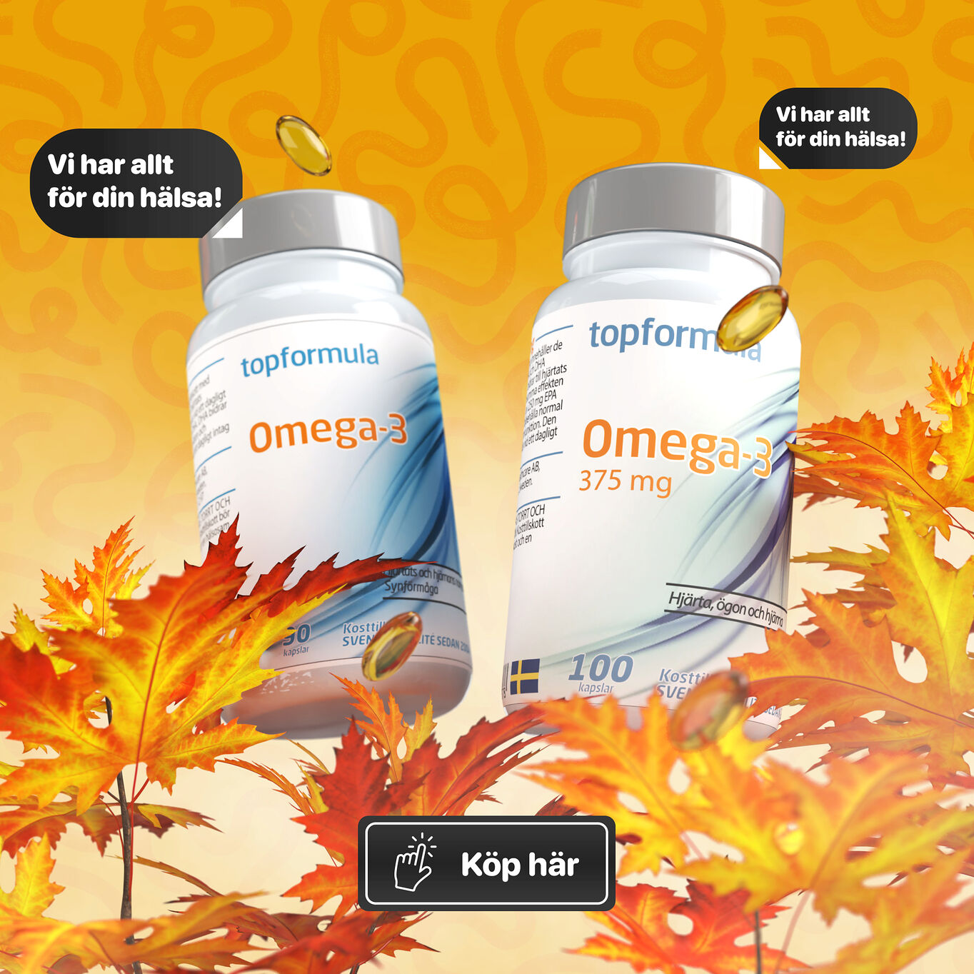 Köp hälsokost på nätet - Billigt & fraktfritt | Topformula