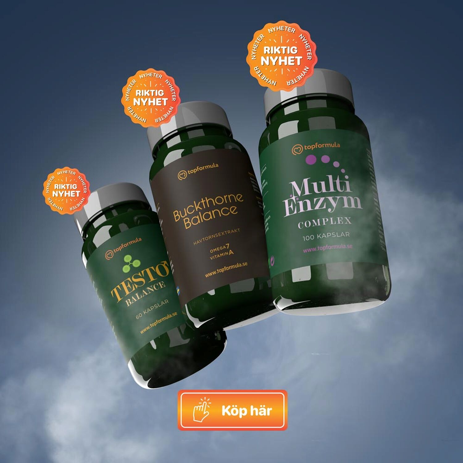 Köp hälsokost på nätet - Billigt & fraktfritt | Topformula