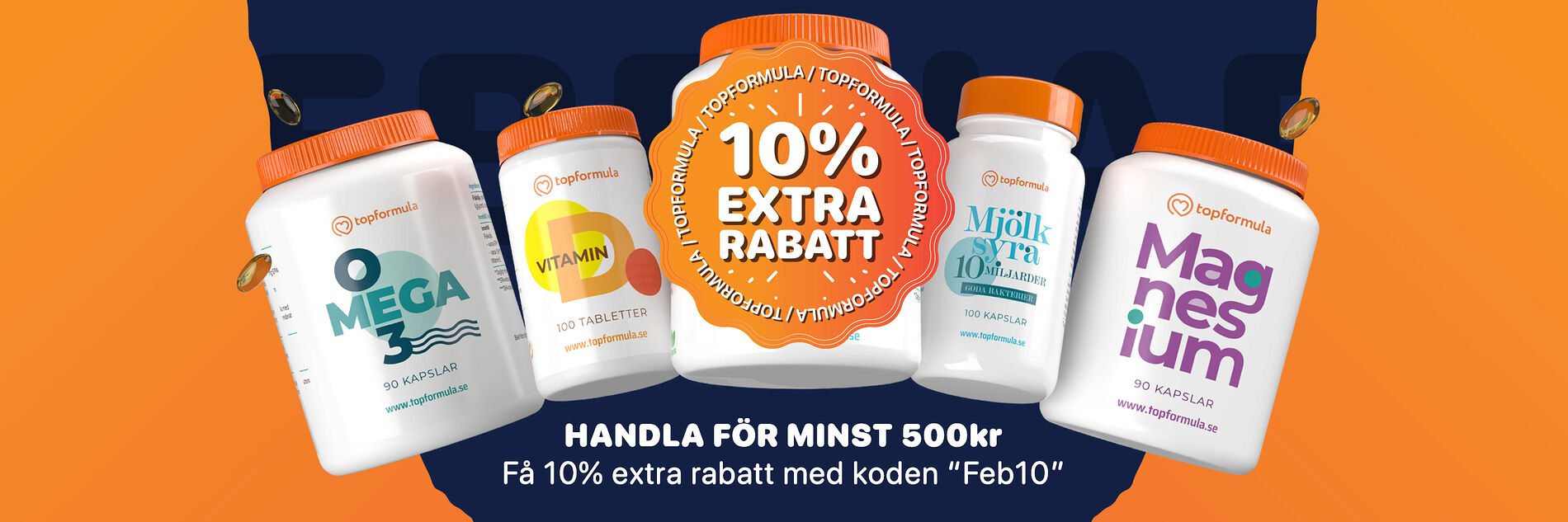 Köp hälsokost på nätet - Billigt & fraktfritt | Topformula