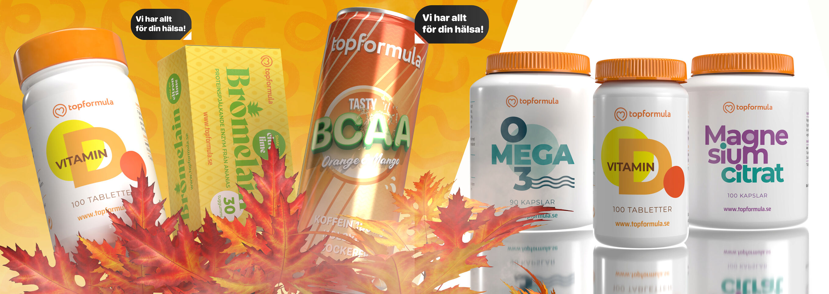 Köp hälsokost på nätet - Billigt & fraktfritt | Topformula