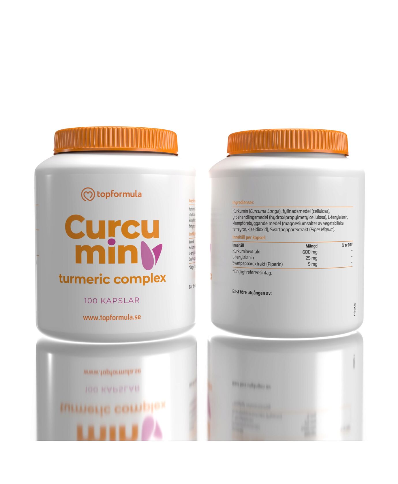 Köp Topformula | Curcumin Turmeric Complex | 100 kapslar | Topformula