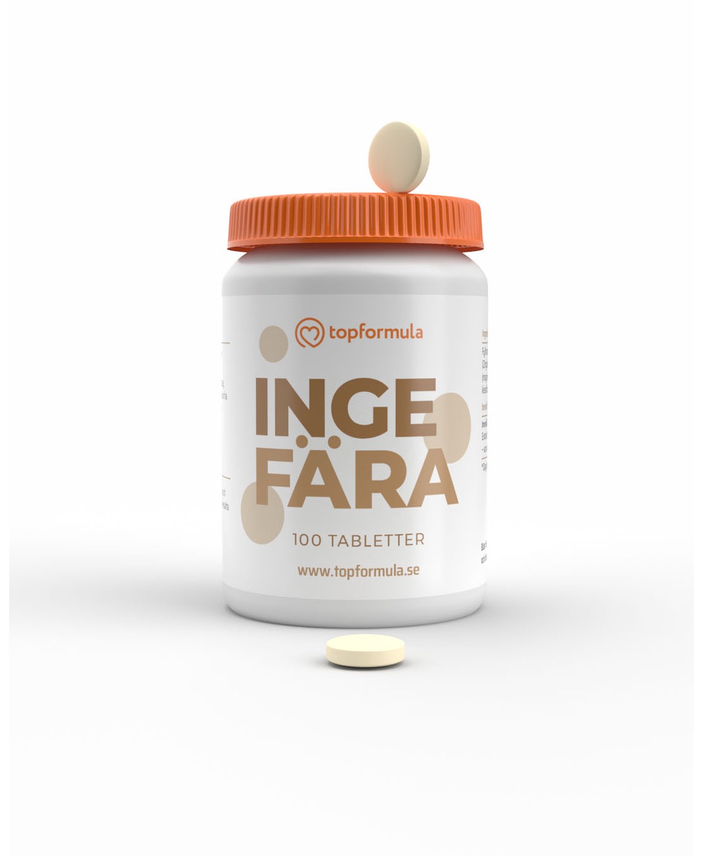 Köp Topformula | Ingefära | 100 tabletter | Topformula