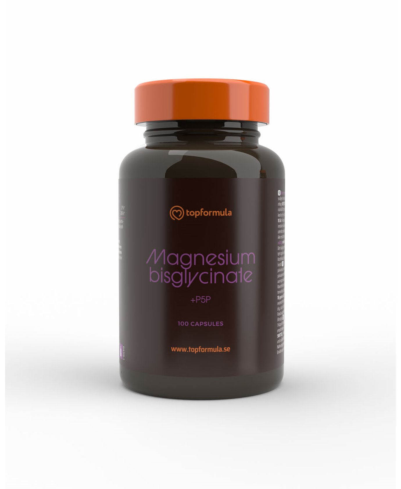 Köp Topformula | Magnesiumbisglycinat + P5P | 100 kapslar | Topformula