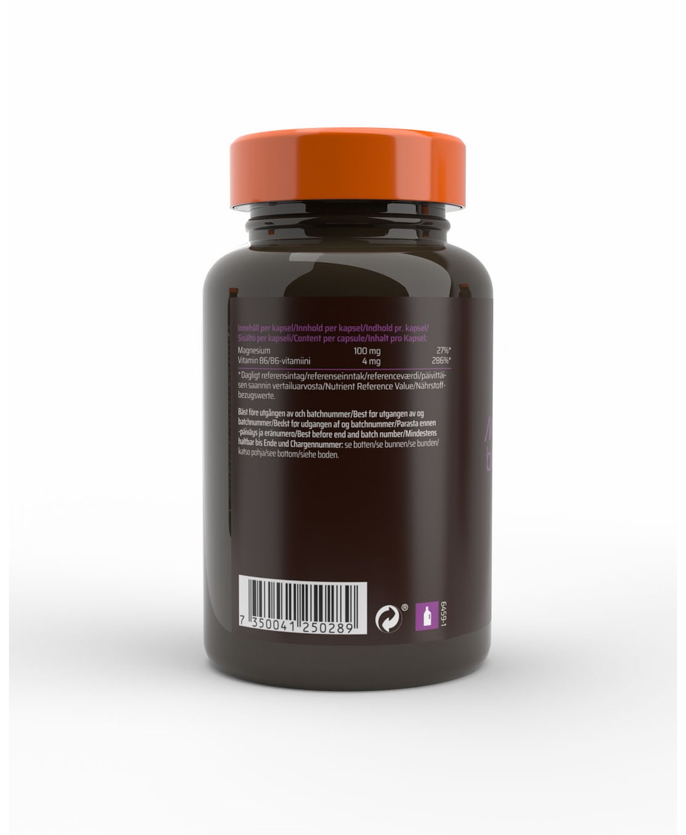Köp Topformula | Magnesiumbisglycinat + P5P | 100 kapslar | Topformula