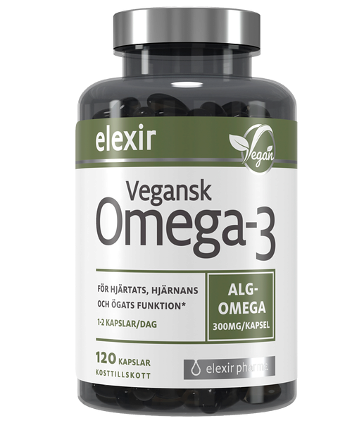 Köp Elexir Pharma | Omega 3 Vegan | Topformula